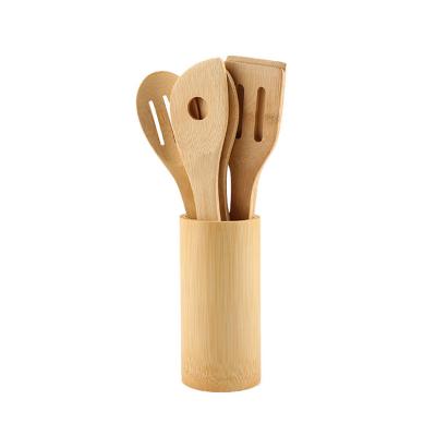 China Het Bamboe van de voedselrang het Koken het Hulpmiddelreeks 7 PCs van de Werktuigenkeuken voor Nonstick Potten Te koop