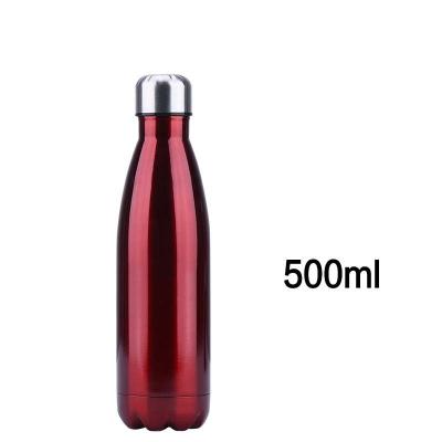Cina Bottiglia di acqua libera di Tritan Bpa del caffè di viaggio della bottiglia di acqua a forma di cola di ROHS 500ML in vendita