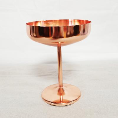China 304 de Reeks van het de Barhulpmiddel van roestvrij staalchampagne cup whiskey cocktail glass Te koop