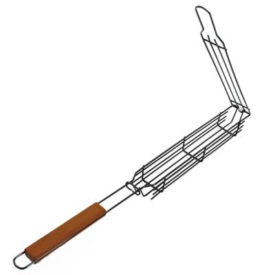 Cina Patata Chips Kabob Shrimp Grilling Basket della bistecca 48*6cm antiaderanti in vendita