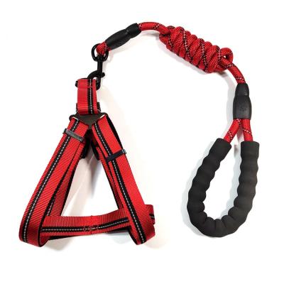 中国 Dia 1/2」パッドを入れられたハンドルが付いている反射小さい中・大型犬の鎖 販売のため