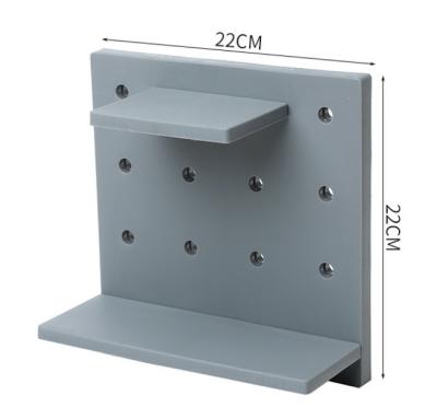 Cina organizzazione di perforazione libera di stoccaggio della famiglia dello scaffale della parete di 22*22*5cm Pegboard in vendita
