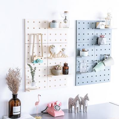 Cina organizzazione di perforazione libera di stoccaggio della famiglia dello scaffale della parete di 22*22*5cm Pegboard in vendita
