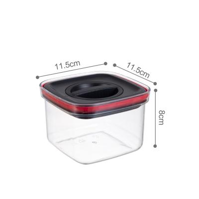 Cina Contenitori di stoccaggio di plastica liberi dell'alimento 600ml di 5PCS BPA con i coperchi ermetici in vendita