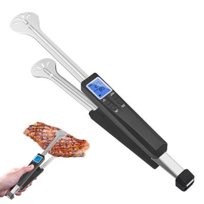 Cina alimento Tong With Thermometer di acciaio inossidabile del BARBECUE di 43cm*6cm*6cm in vendita