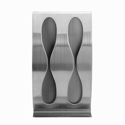 Cina 3 accessori domestici del bagno del supporto dello spazzolino da denti di acciaio inossidabile del supporto della parete dei fori in vendita