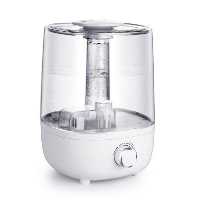 Cina Umidificatore fresco ultrasonico bianco della foschia degli hotel 4L con il Nightlight del diffusore dell'olio essenziale in vendita