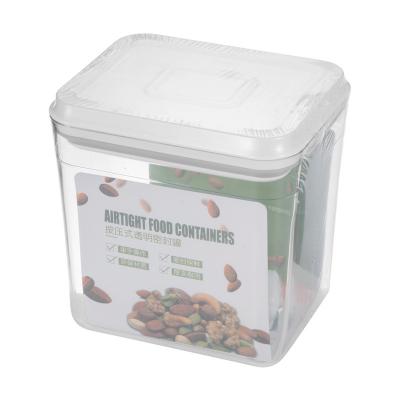 Cina contenitori di plastica del cereale 1000ml-2300ml insieme ermetico dei contenitori di stoccaggio di alimento di 7 pezzi in vendita