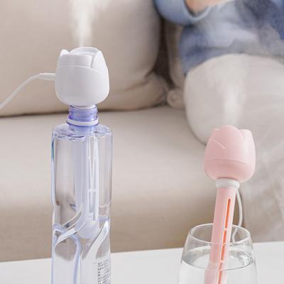 Cina Desktop portatile Rose Mini Humidifier creativa dell'umidificatore del purificatore dell'aria dello SGS 2.4W 400ML in vendita