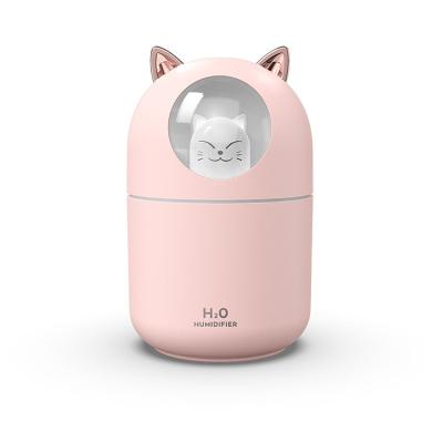 China 1500mAh de Auto Mini Cute Pet Humidifier Fireproof van het 4 Urenhuis Te koop