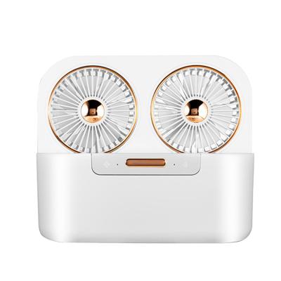 Cina 3 ventilatore da tavolo dello spruzzo d'acqua di velocità 10W 5V 2000mAh ricaricabile in vendita