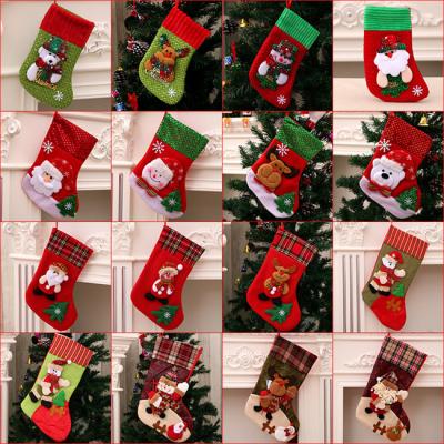 Cina Natale Santa Snowman Reindeer Christmas Stockings X a 6 pollici dello SGS a 5 pollici in vendita