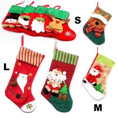 Cina Natale Santa Snowman Reindeer Christmas Stockings X a 6 pollici dello SGS a 5 pollici in vendita