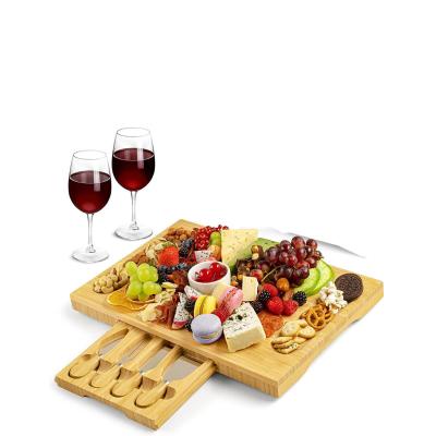 中国 タケCharcuterieのチーズ大皿のサービングの皿の木の技術の供給 販売のため