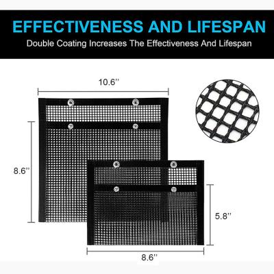 Cina Alimento riutilizzabile Mesh Grill Bags Heat Resistant dei rifornimenti PTFE della griglia del BARBECUE in vendita