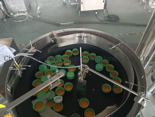 Materiale da otturazione liquido chimico lineare del sapone dello sciampo del candeggiante dei cosmetici del prodotto disinfettante preservativo detergente automatico della mano e macchina imballatrice di coperchiamento