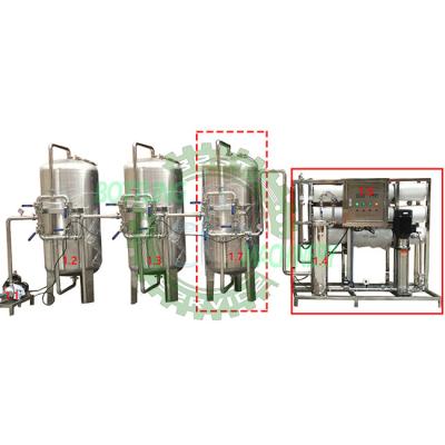Cina Macchina cruda di purificazione dell'acqua di depurazione delle acque del pozzo trivellato 5000LPH in vendita