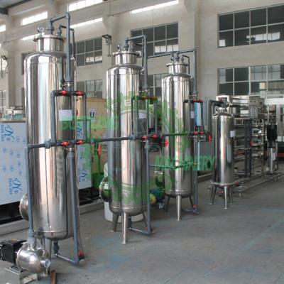 Cina 3 filtri da Ton Per Hour SUS304 e macchina di purificazione dell'acqua dell'alloggio della membrana di FRP in vendita