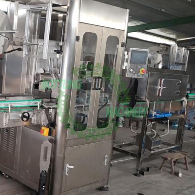 Cina I servo strizzacervelli automatici della manica del touch screen dell'azionamento possono imbottigliare l'etichettatrice in vendita