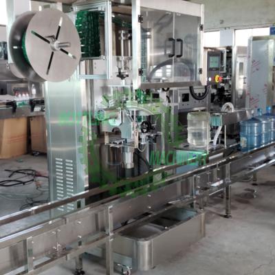 Cina Etichettatrice della bottiglia superiore della manica della bocca del barilotto del secchio della bottiglia da 5 galloni in vendita