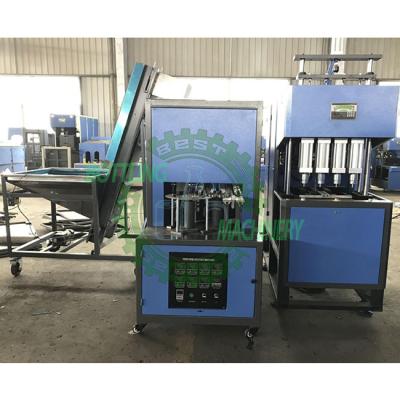 Cina Semilavorato automatico 2400BPH che carica la macchina dello stampaggio mediante soffiatura della bottiglia di 4 cavità in vendita