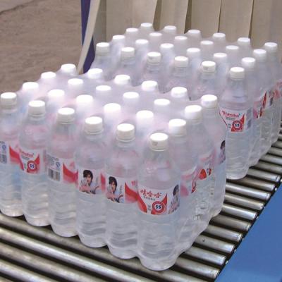 Cina Tipo lineare automatico macchina avvolgitrice della bottiglia di acqua del pacchetto di film 500ml 1L 2L in vendita