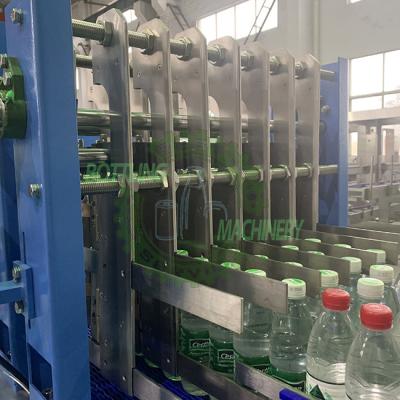Cina Tipo lineare automatico macchina avvolgitrice della bottiglia di acqua del pacchetto di film 500ml 1L 2L in vendita