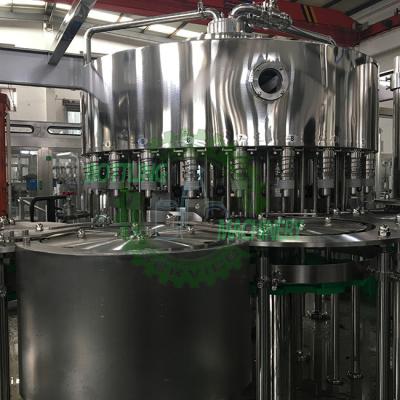 Cina Tunnel Buff Tank di lavaggio di sterilizzazione del cappuccio 24-24-8 Juice Bottling Line in vendita