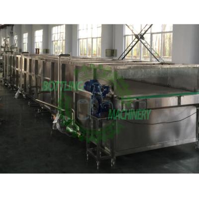 Cina Castri il tunnel del pastorizzatore di raffreddamento ad acqua per Juice Bottling Line in vendita