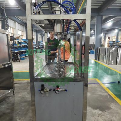 Cina Linea gassosa del materiale da otturazione della bevanda dell'ANIMALE DOMESTICO automatico dei semi capi 1000BPH 4/bottiglia di vetro in vendita