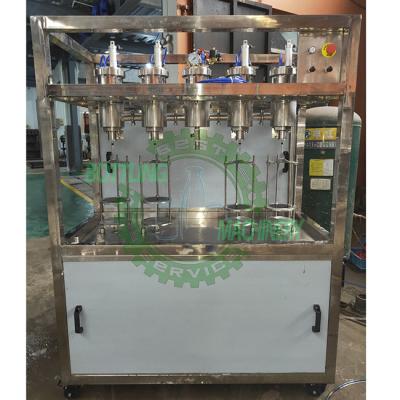 Cina Linea gassosa del materiale da otturazione della bevanda dell'ANIMALE DOMESTICO automatico dei semi capi 1000BPH 4/bottiglia di vetro in vendita
