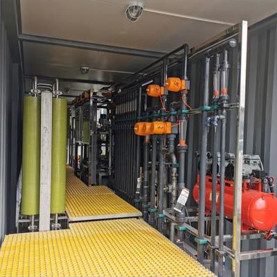 Quality DTRO Device for Water Treatment with Unique Disc-Tube Membrane Assembly for sale