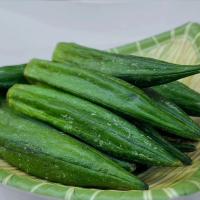 China Vacuum Fried Dried Okra Crispy Snack 6kg BRC Certified Healthy Organic Vegetable for sale