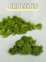 China VF Vacuum Fried Broccoli Dehydrated Vegetable Snack 200g BRC Kosher for sale