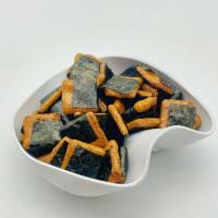 China Non-Fried Seaweed Wrapped Rice Crackers 7.5KG Japanese Style Grain Snacks with 12 Month Shelf Life for sale