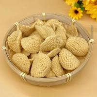 China OEM Round Glutinous Rice Cracker Snacks Crispy Texture BRC Kosher 12 Month Shelf Life for sale