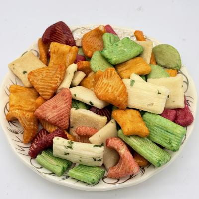 China Colorful Mixed Rice Crackers | Assorted Japanese Style Senbei Snacks for sale