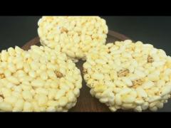 円形の高地のオオムギの米のクラッカーの軽食の確実な味