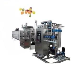 China 500 KG Volledig automatische Gummy Soft Jelly Candy Bear Making Machine Depositing Equipment Te koop