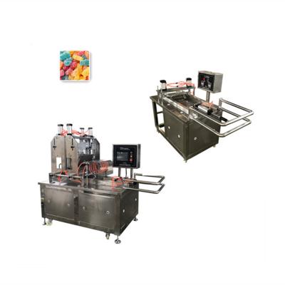 China Candy Application Commercial Worms Soft Candy Maker Gummy Candy Machines for sale