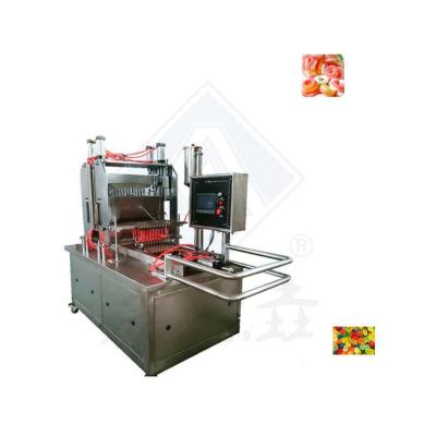 China Depositing Machinery Function 500kgs Cheese Mango Soft Candy Maker Gummy Candy Making Machine for sale