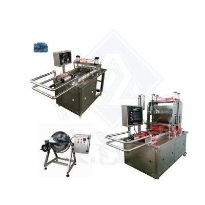 Cina Macchina di deposito di caramelle gommose con 500 kg Capacità 3kw di potenza in vendita