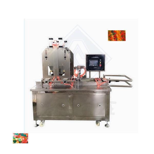 Quality Multifunctional Depositing Machine for Colorful Bear Pear Gummy Candy Production for sale