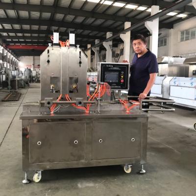 China Automatische commerciële Gummies Candy Production Machine met 1900*900*1620mm Te koop