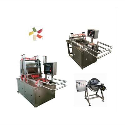 China 500 kg de gomas comerciais depositando gelatina gomas doces máquina de fabricação para a performance à venda