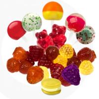 China Semi-Automatic 500 kg Soft Sugar Candy Vending Machine Lollipop Making Machine for Candy Making for sale