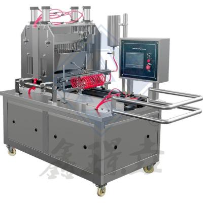 China Productieapparatuur voor het gieten van harde suiker met een half-automatische functie Te koop