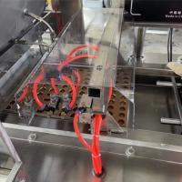 China 1500W Cake Soft Hard Gel Toffee Candy Pouring Machine with Semi-automatic Function for sale