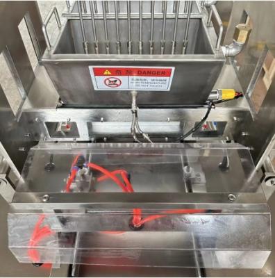 China Industrie Halbautomatische Mehrtypen-Süßigkeitenformende Süßigkeiten-Gießmaschine für Lebensmittel 40-50 kg/h zu verkaufen