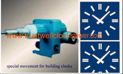 China movement mechanism for big clocks with face dial 60cm 100cm 120cm 150cm diameters for sale